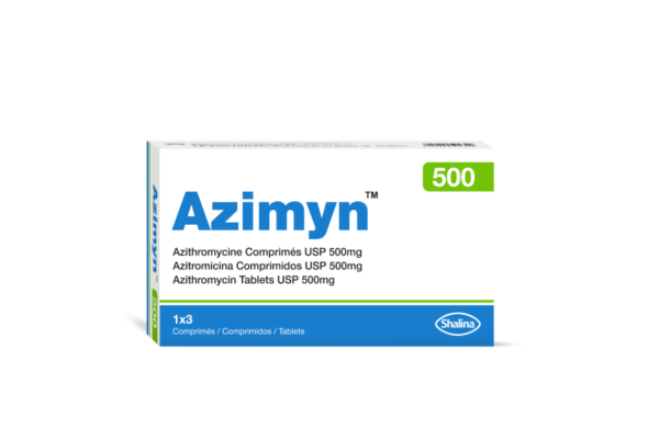 Azimyn Comprimé 500mg - Shalina Healthcare